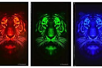 Porotech showcases native full color microLED display projections