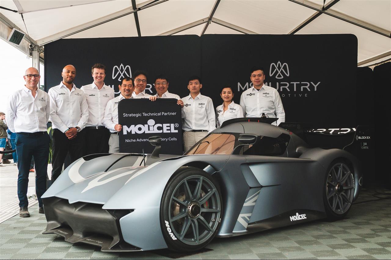 Molicel powers McMurtry Speirling to ultra-high speed