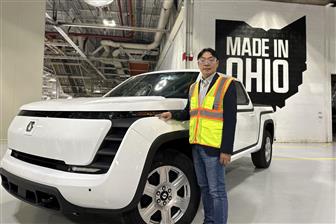 Foxconn shipping 1st batch of EV pickup trucks at Ohio plant
