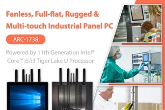 Avalue unveils ARC-1738: fanless rugged panel PC for wide range of ...