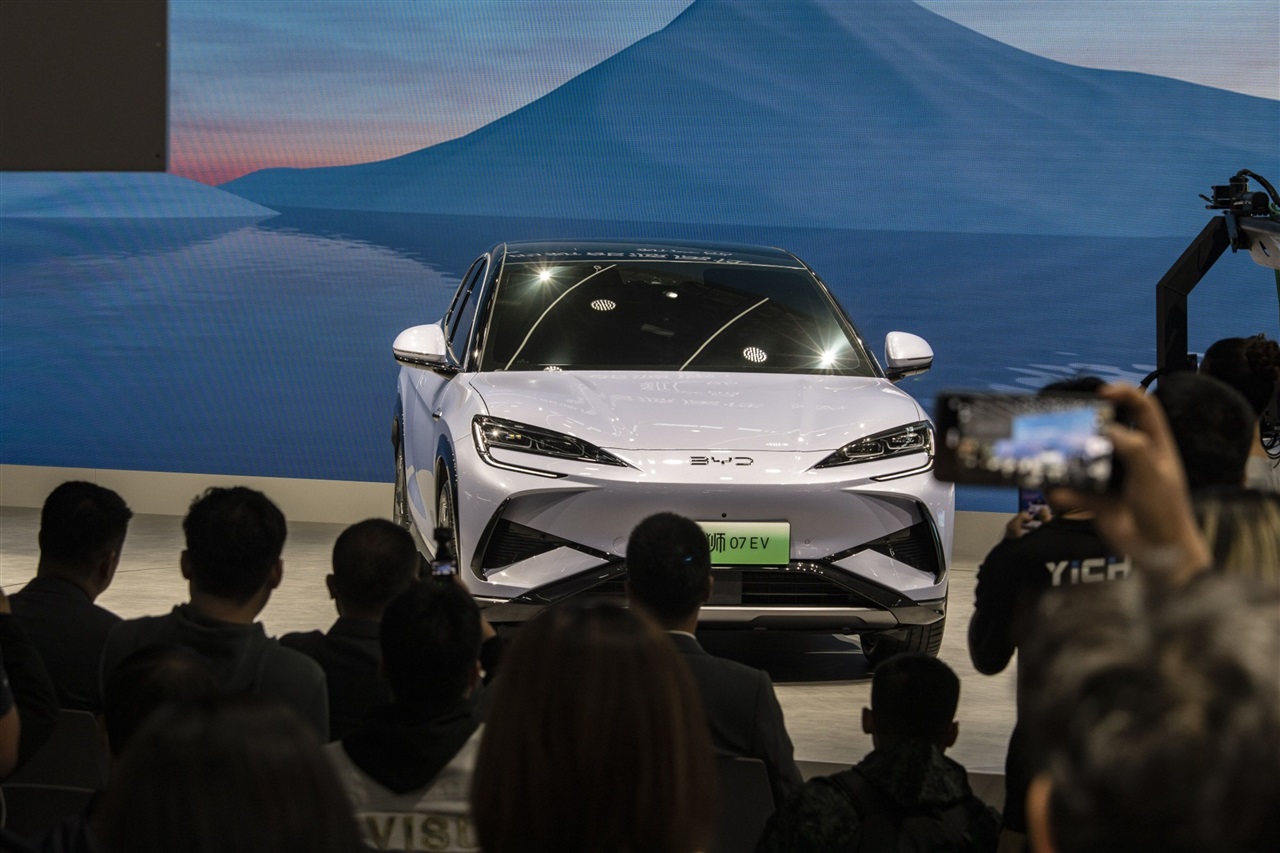 BYD’s Tesla rival leads new EV launches at Guangzhou Auto Show