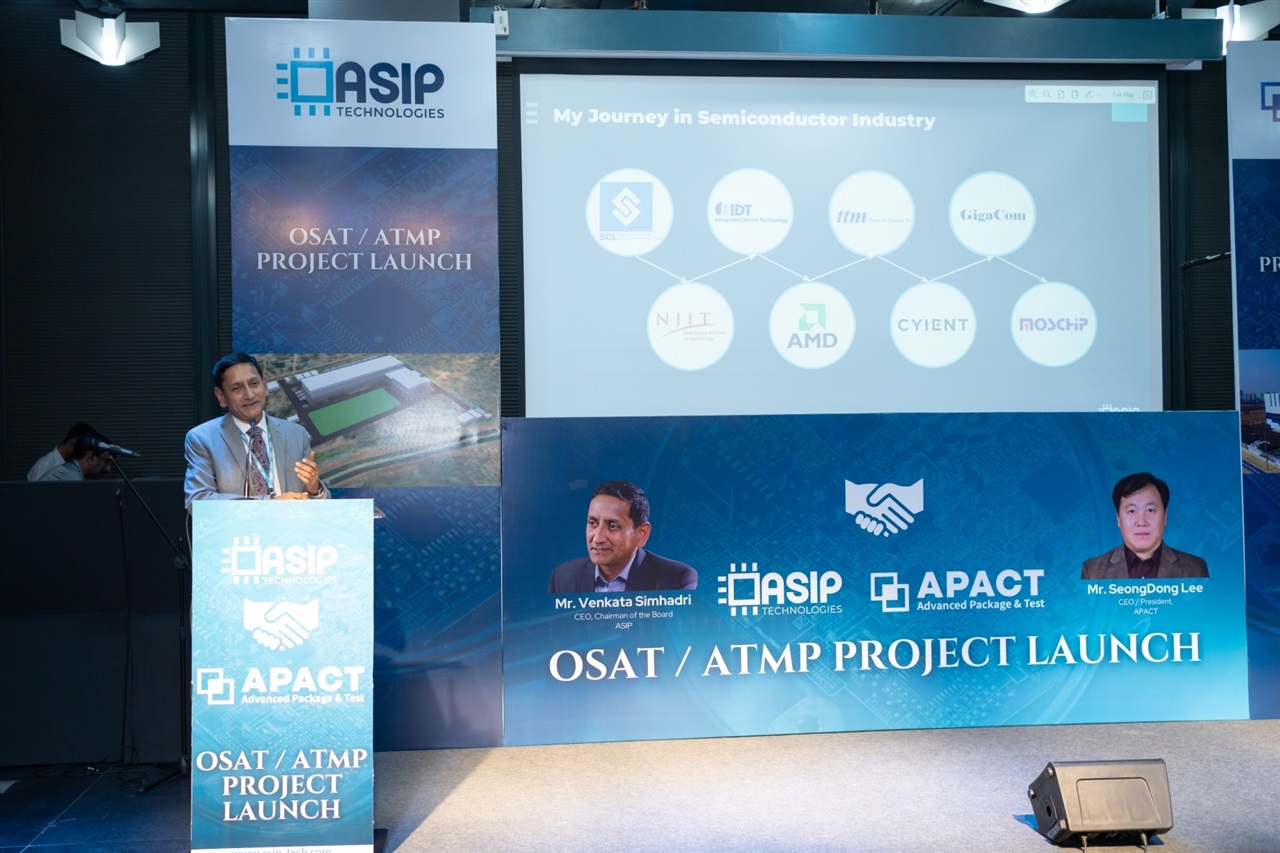 ASIP Tech, partnered with South Korea's APACT, expects Indian OSAT ...