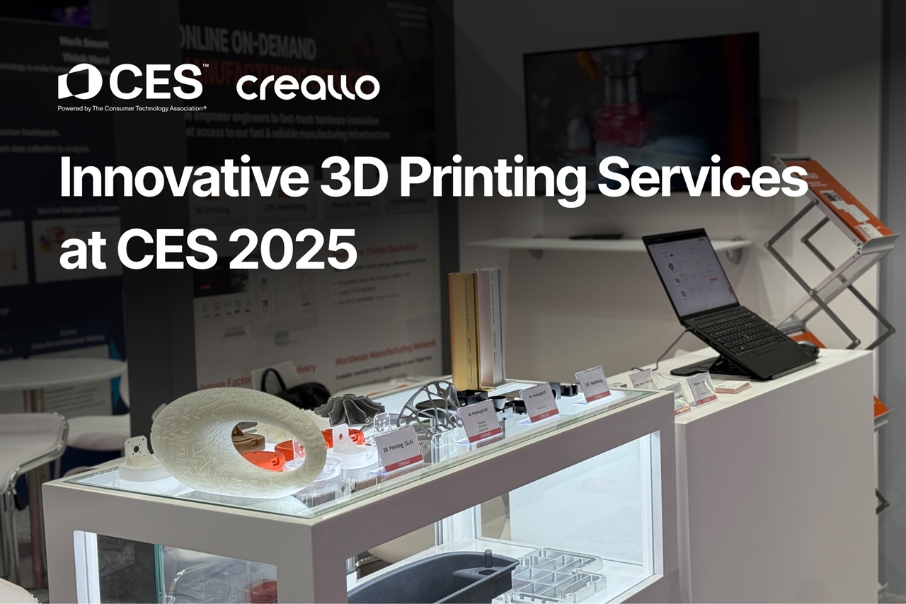 Creallo to showcase advanced 3D printing services at CES 2025 Design ...