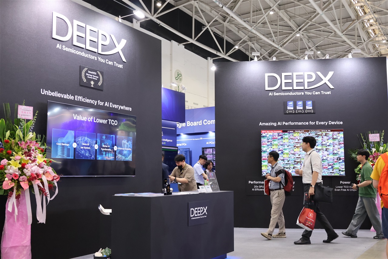 DEEPX showcases mass-production AI solutions with 11 leading Taiwanese ...