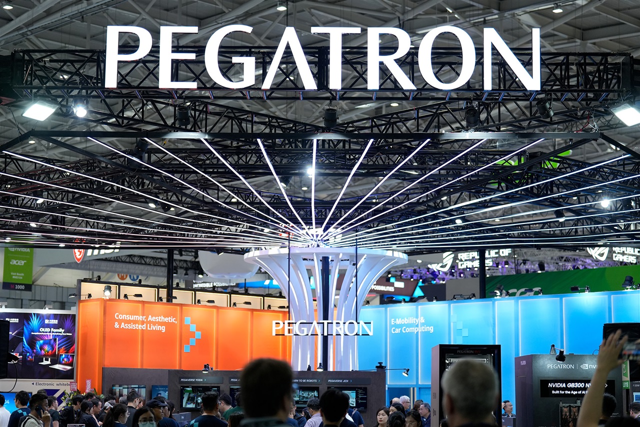 Pegatron debuted independently at Computex 2025, showcasing AI and ...