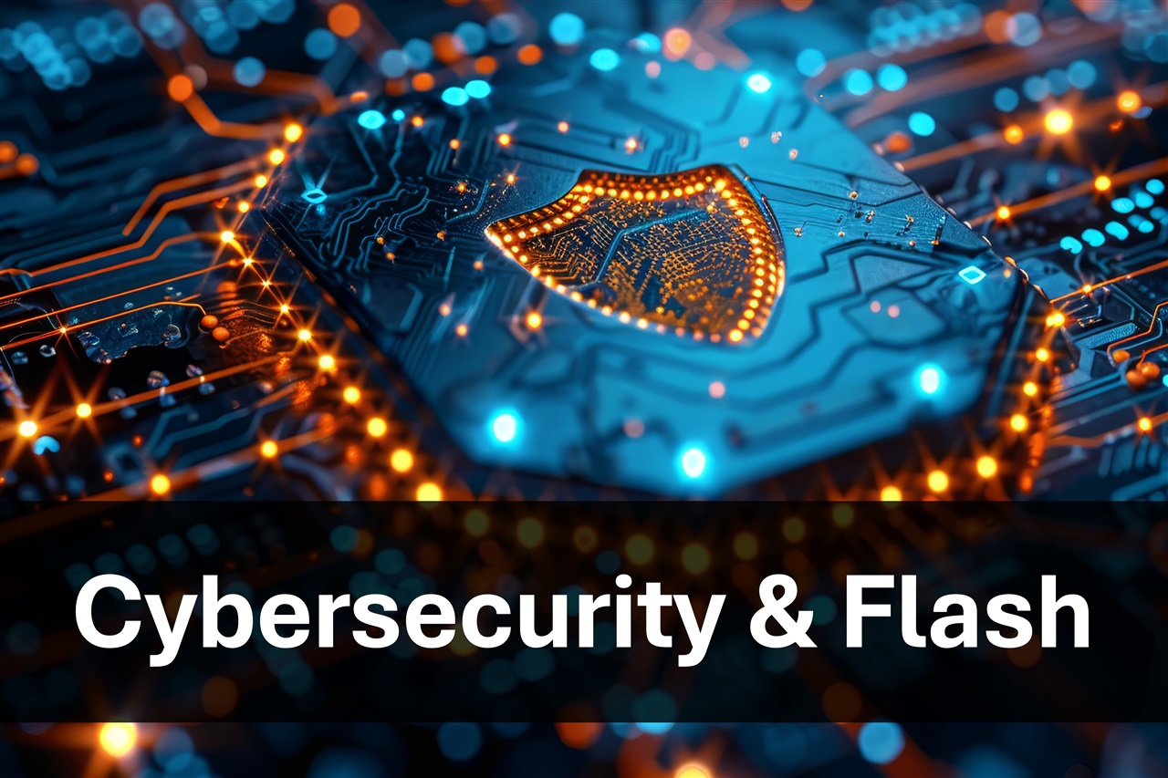 System cybersecurity and code storage flash technology