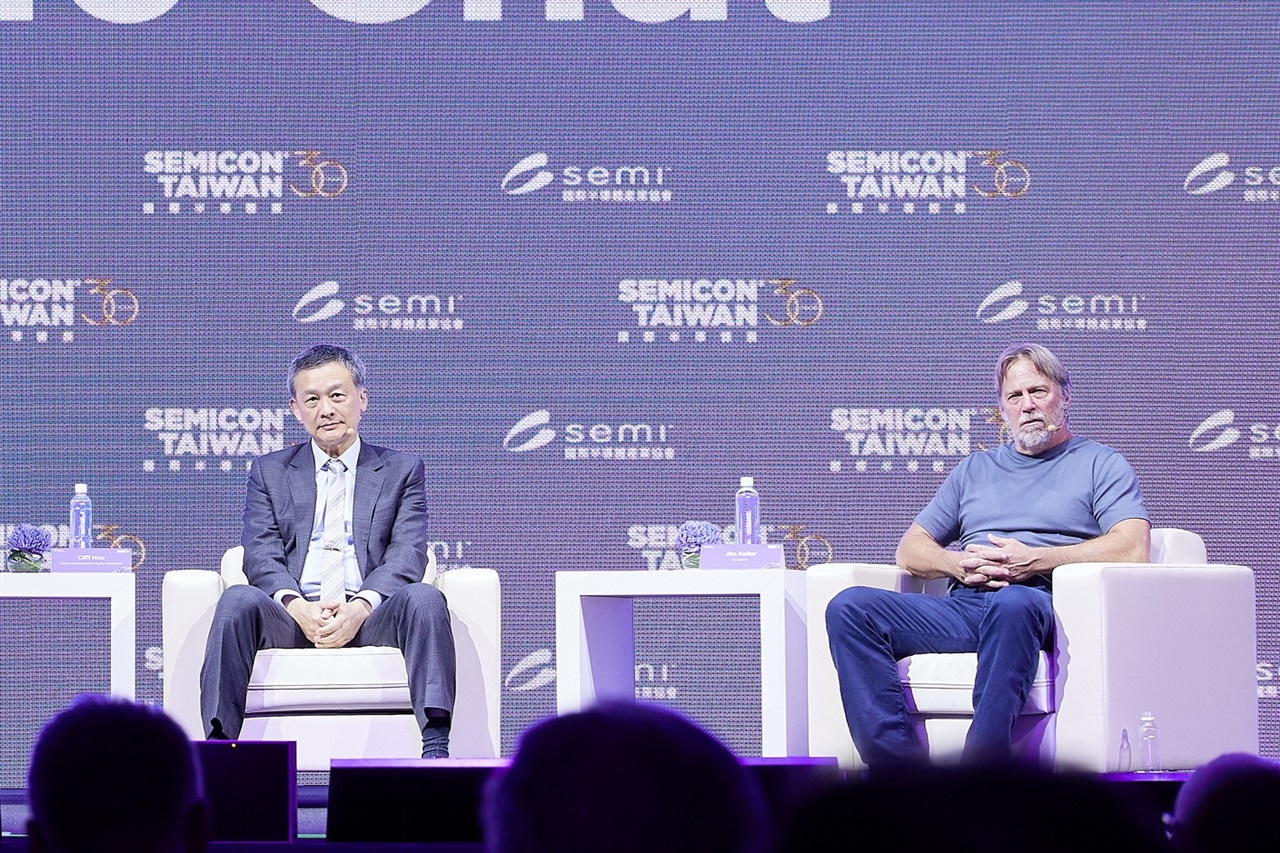TSMC's Cliff Hou and Jim Keller rally behind 'Moore's law 2.0' at SEMICON Taiwan